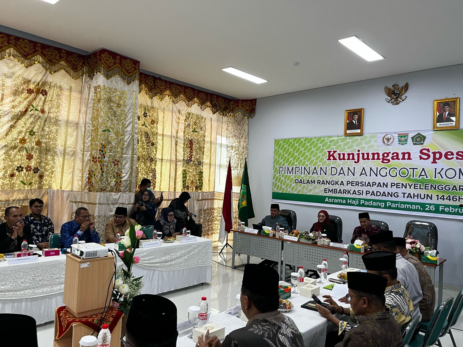 DPR Dukung Progres Pembangunan Asrama Haji Padang Pariaman